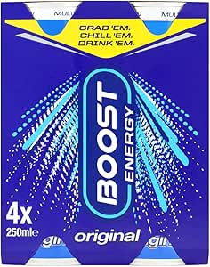 Boost Energy Original 4 x 250ml : Amazon.co.uk: Grocery