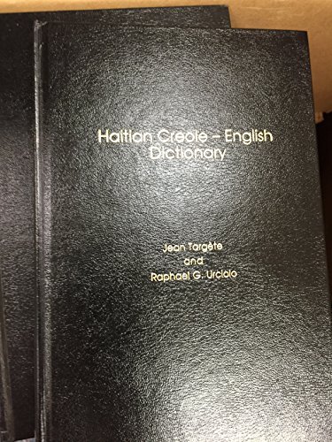 Haitian Creole English Dictionary: Target, Jean: 9780931745751: Amazon ...