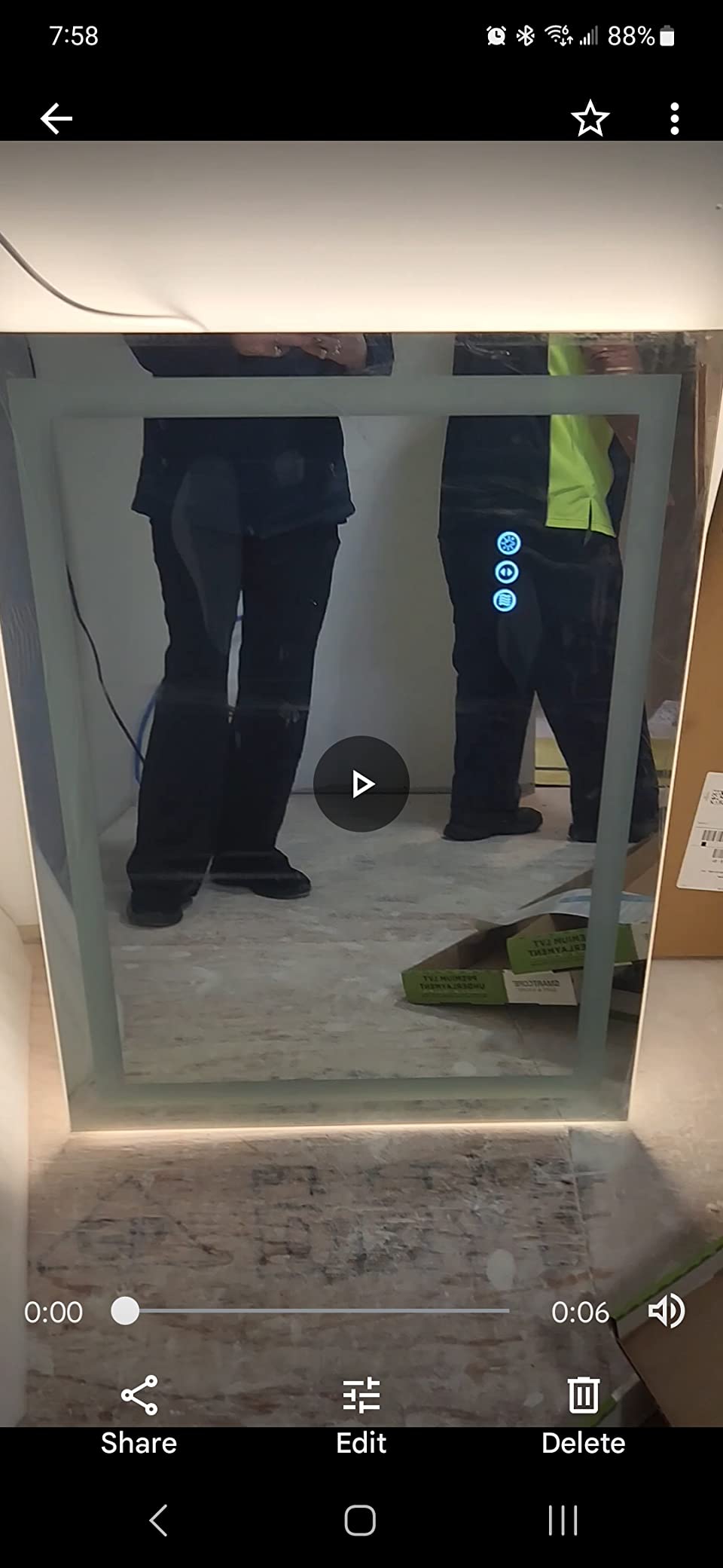 $55/mo - Finance ISKM 96''x36'' Large Led Mirror for Bathroom Backlit ...