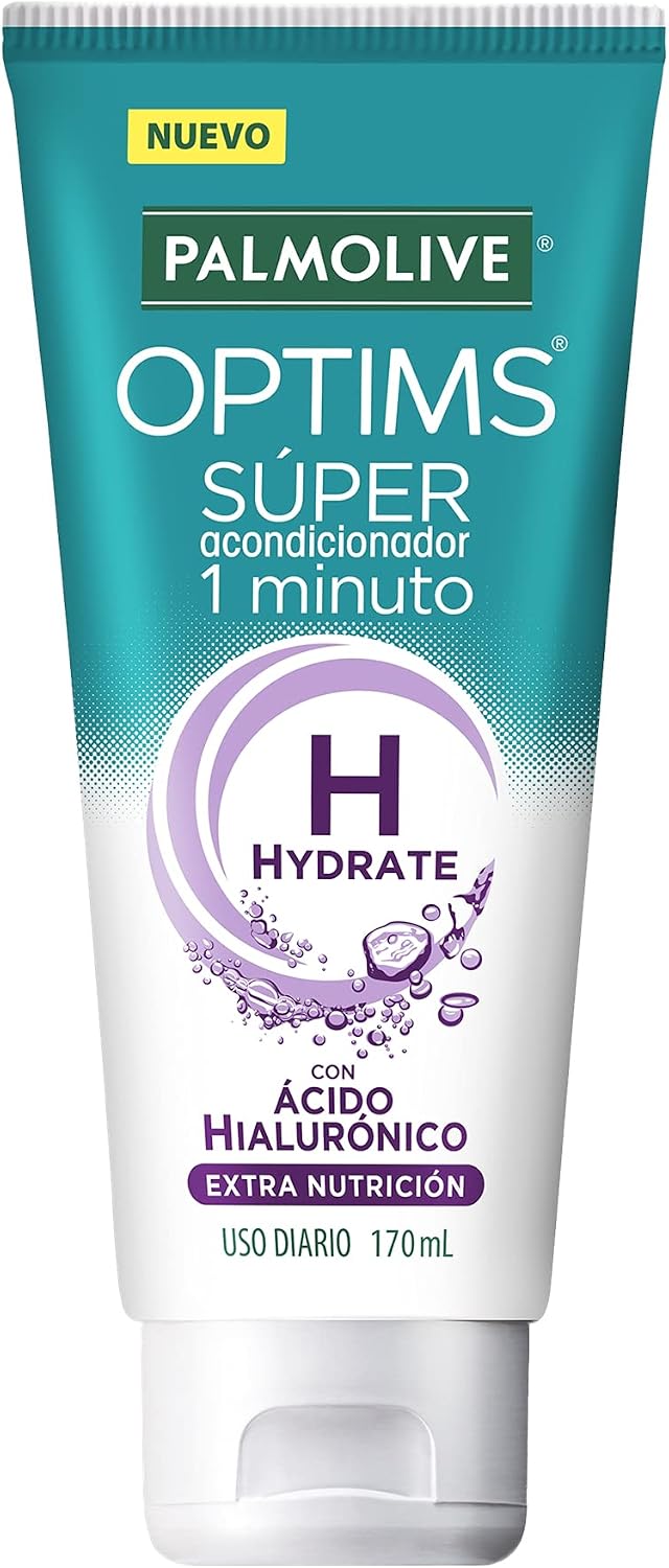 Palmolive Optims Súper Acondicionador Ácido Hialurónico Extra Nutrición ...