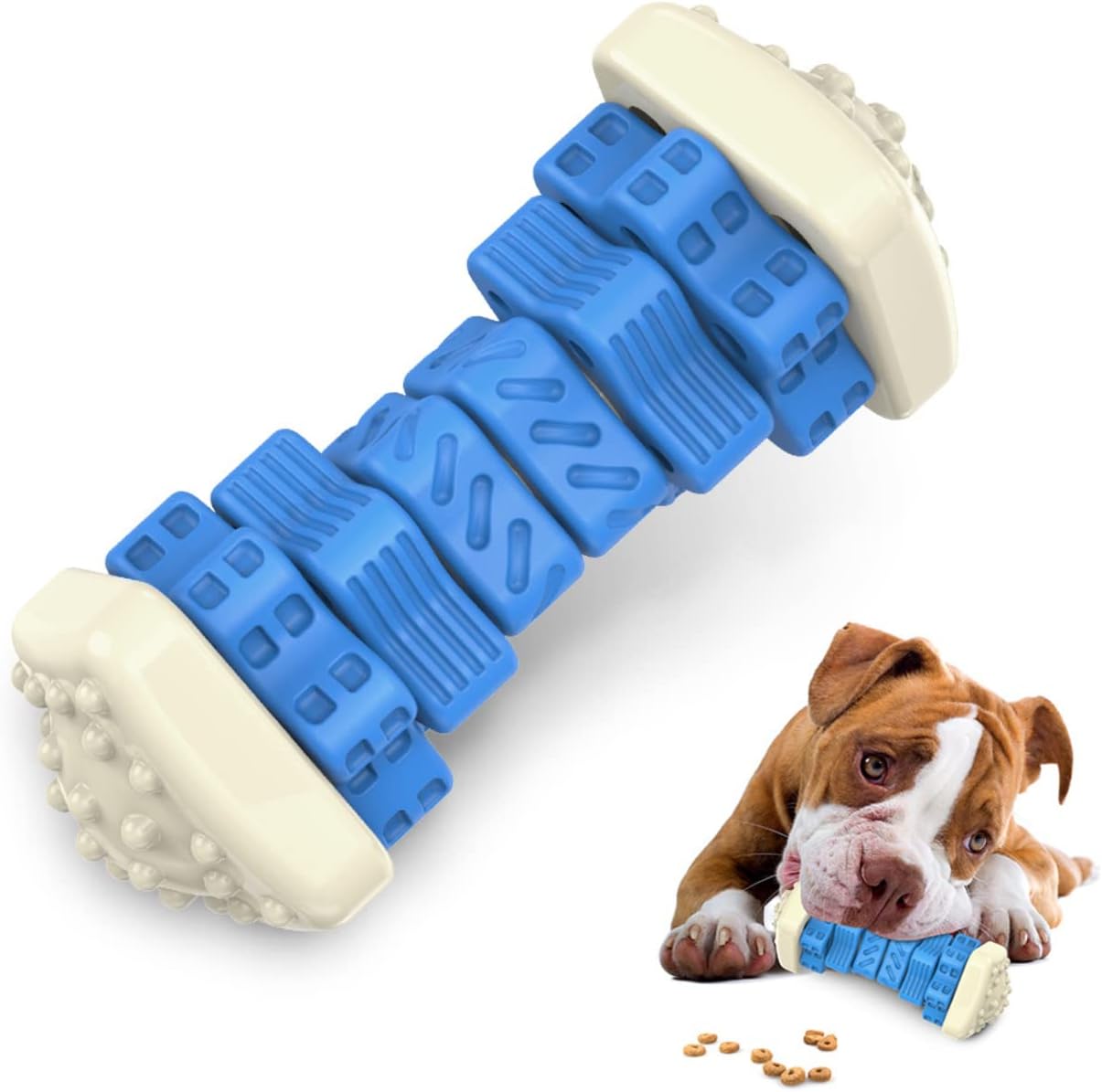 Amazon.com : New 2023 Shape Rubber Indestructible Treat Dispensing ...