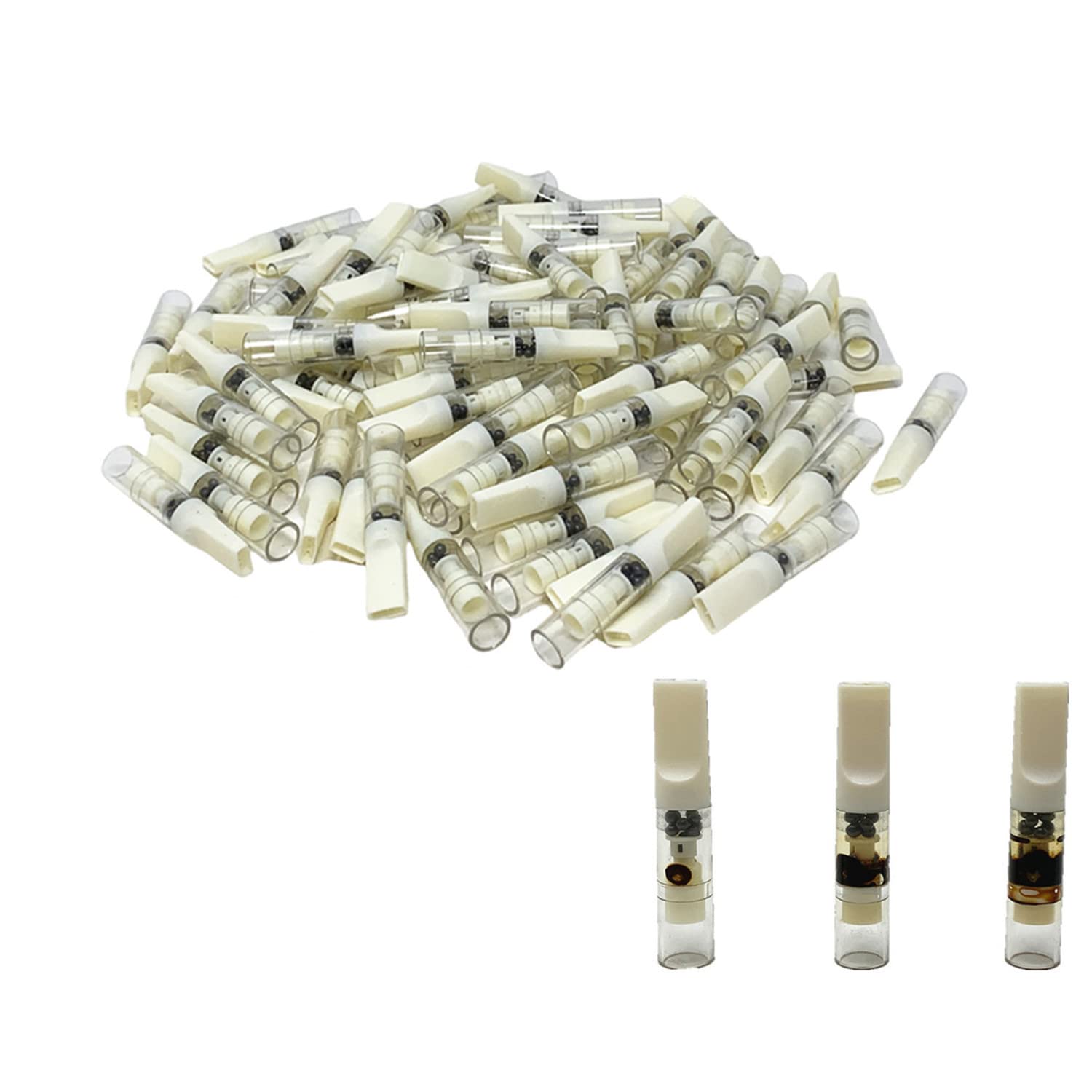 Amazon.com: 100 Pc Disposable Cigarette Filter Tips, Cigarette Tubes ...