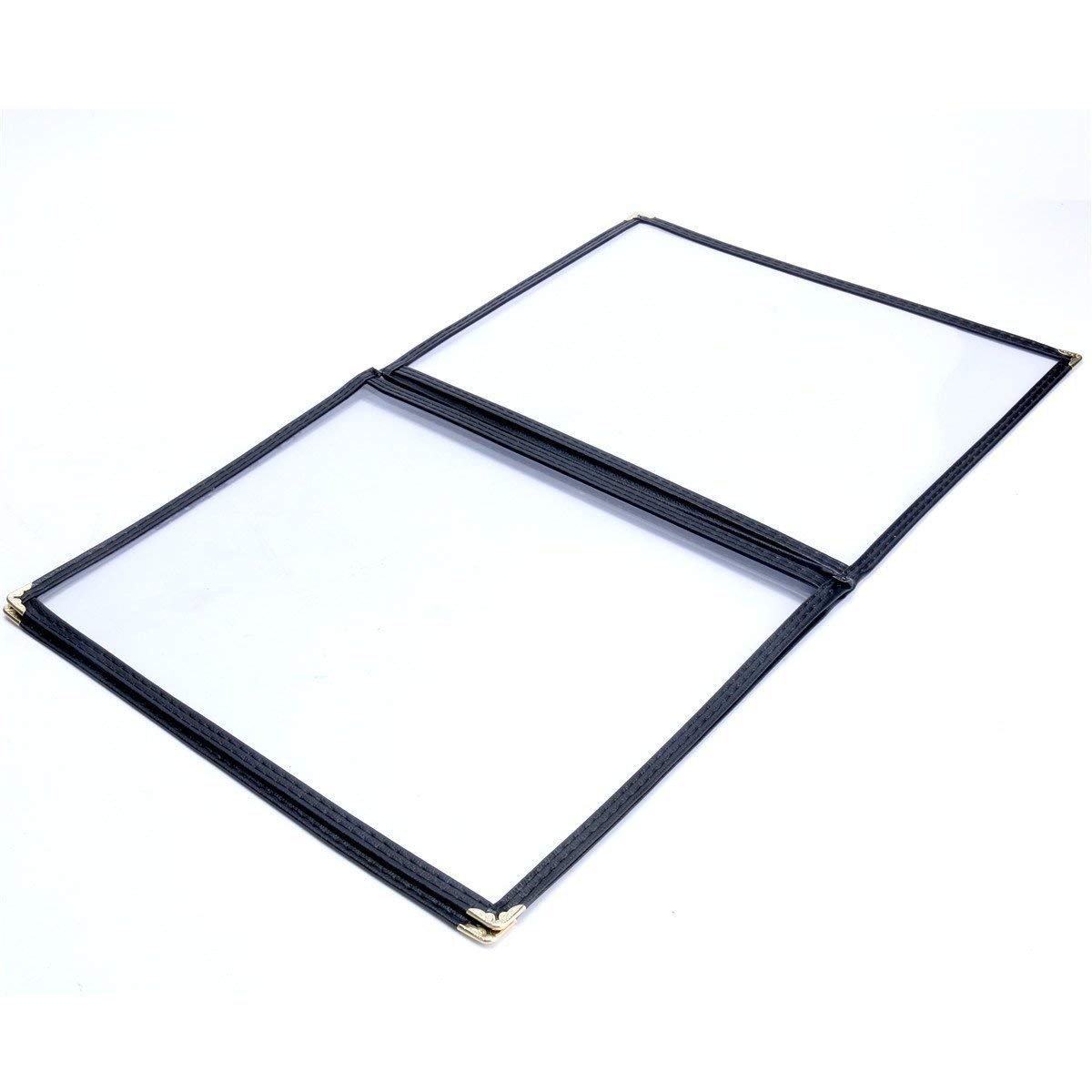 Snapklik.com : 25 Packs Triple Fold Menu Covers 3 Page 6 View Golden ...