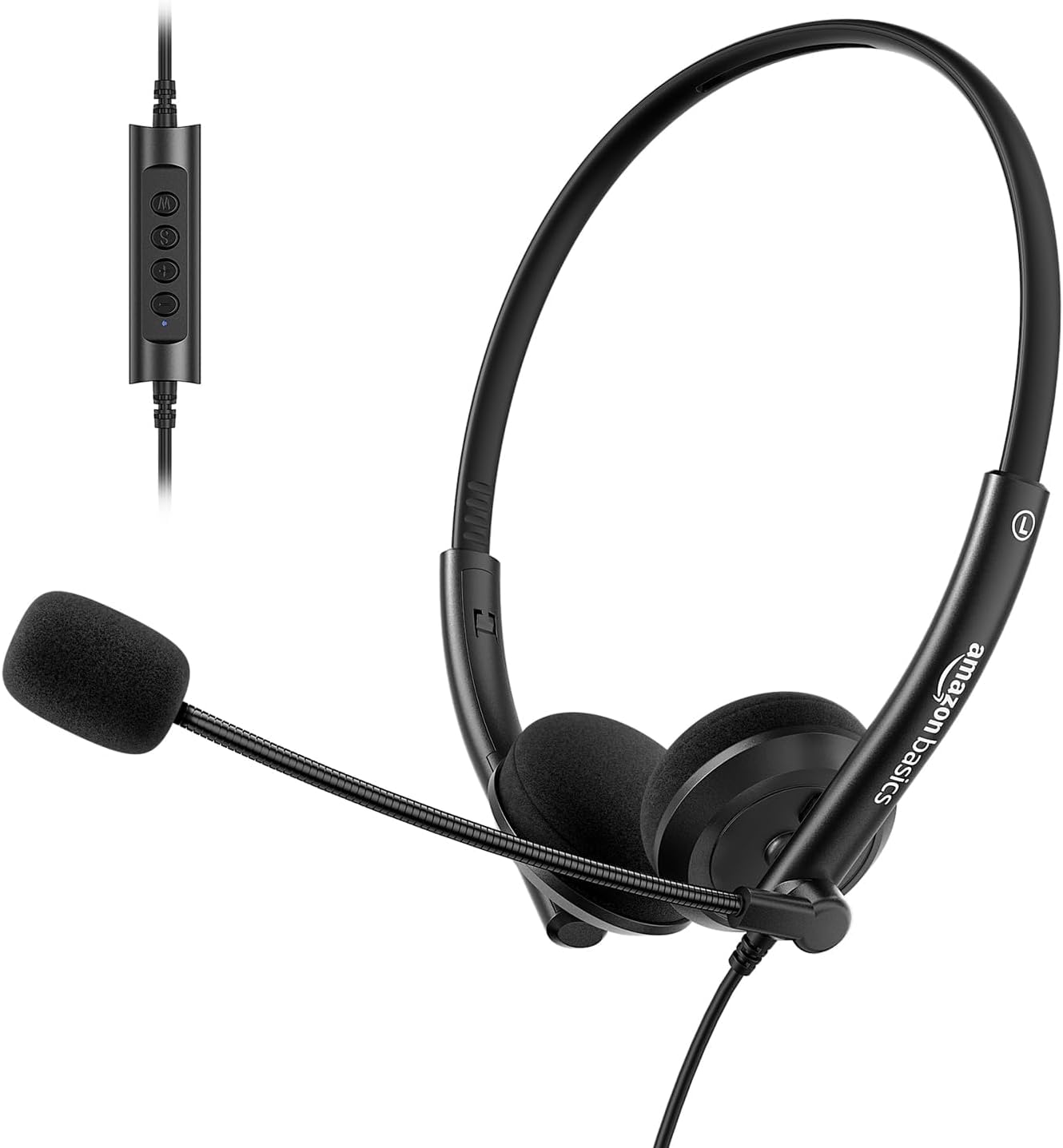 Amazon.in: Buy Logitech H340 Stereo Wired Over Ear Headphones With Mic ...