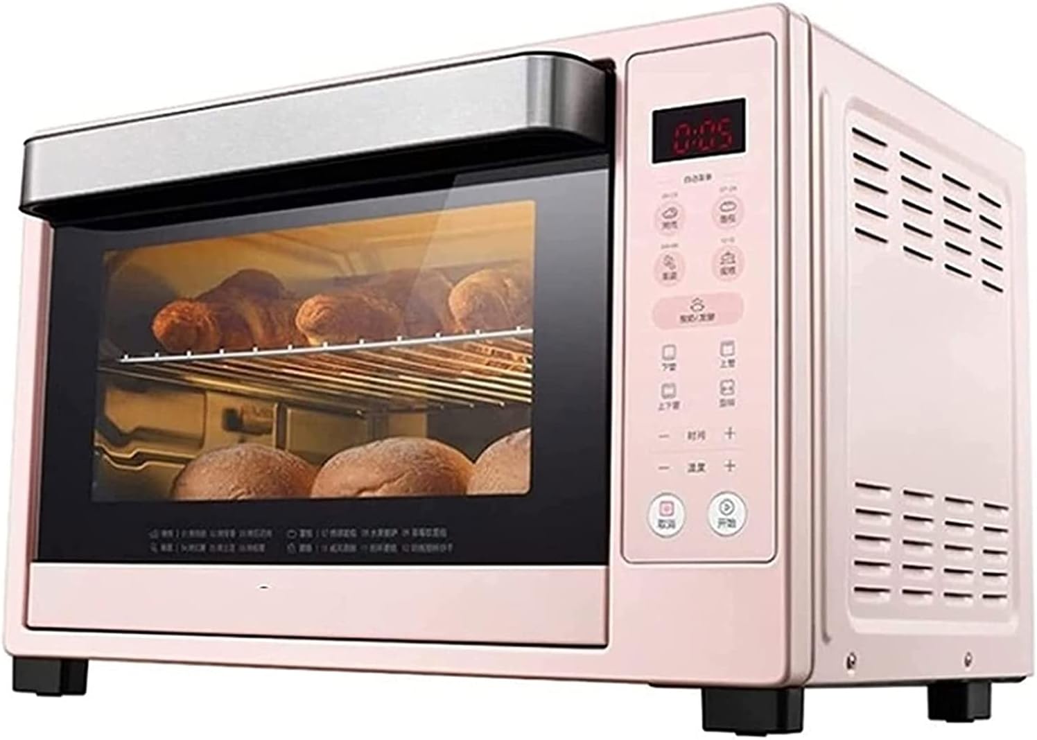 Amazon.com: 35L Air Fryer Convection Oven Rotisserie Retro Countertop ...