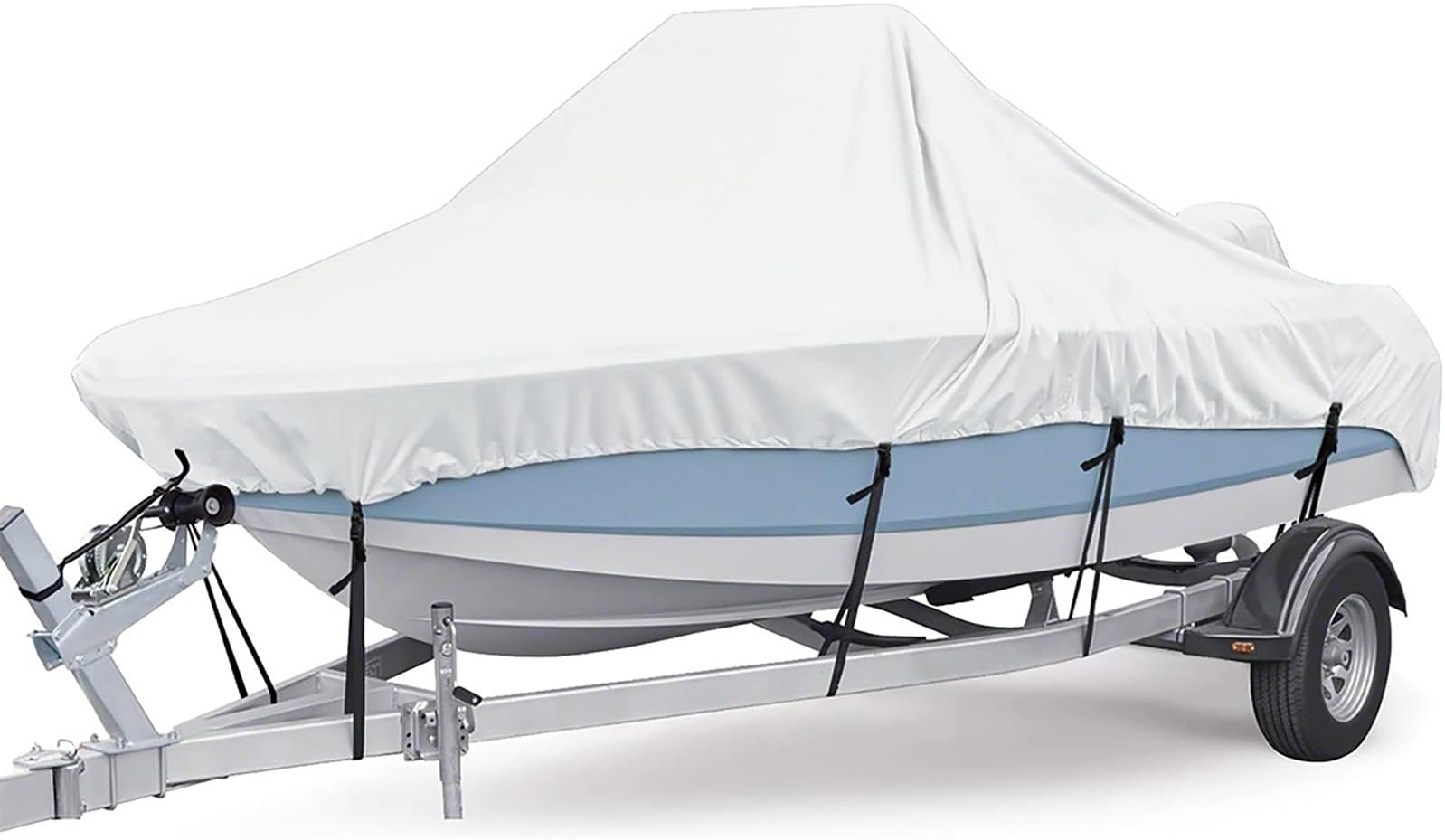 Amazon.com: GEKMOR Boat Cover, All-Weather Mooring and Trailering Boat ...