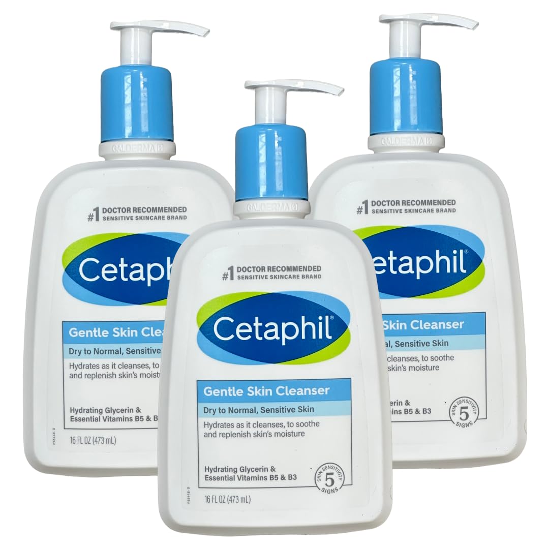 Amazon.com: Cetaphil Gentle Skin Cleanser, Hydrating Face Wash for Dry ...