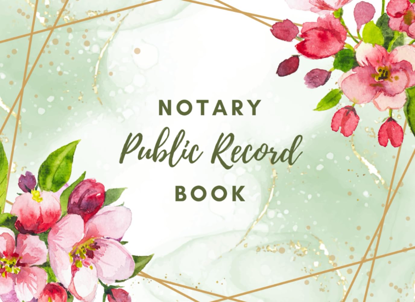 Notary Public Record Book: Simple Register for Notarial Acts: Ruell ...