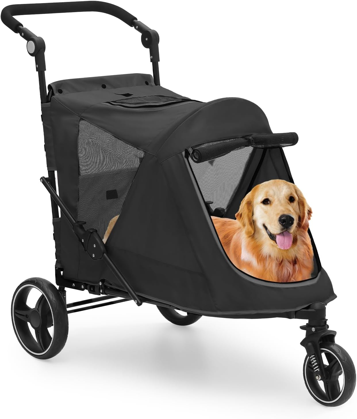 Amazon.com: MoNiBloom Pet Stroller for Large Dogs or Multiple Dogs Cats ...