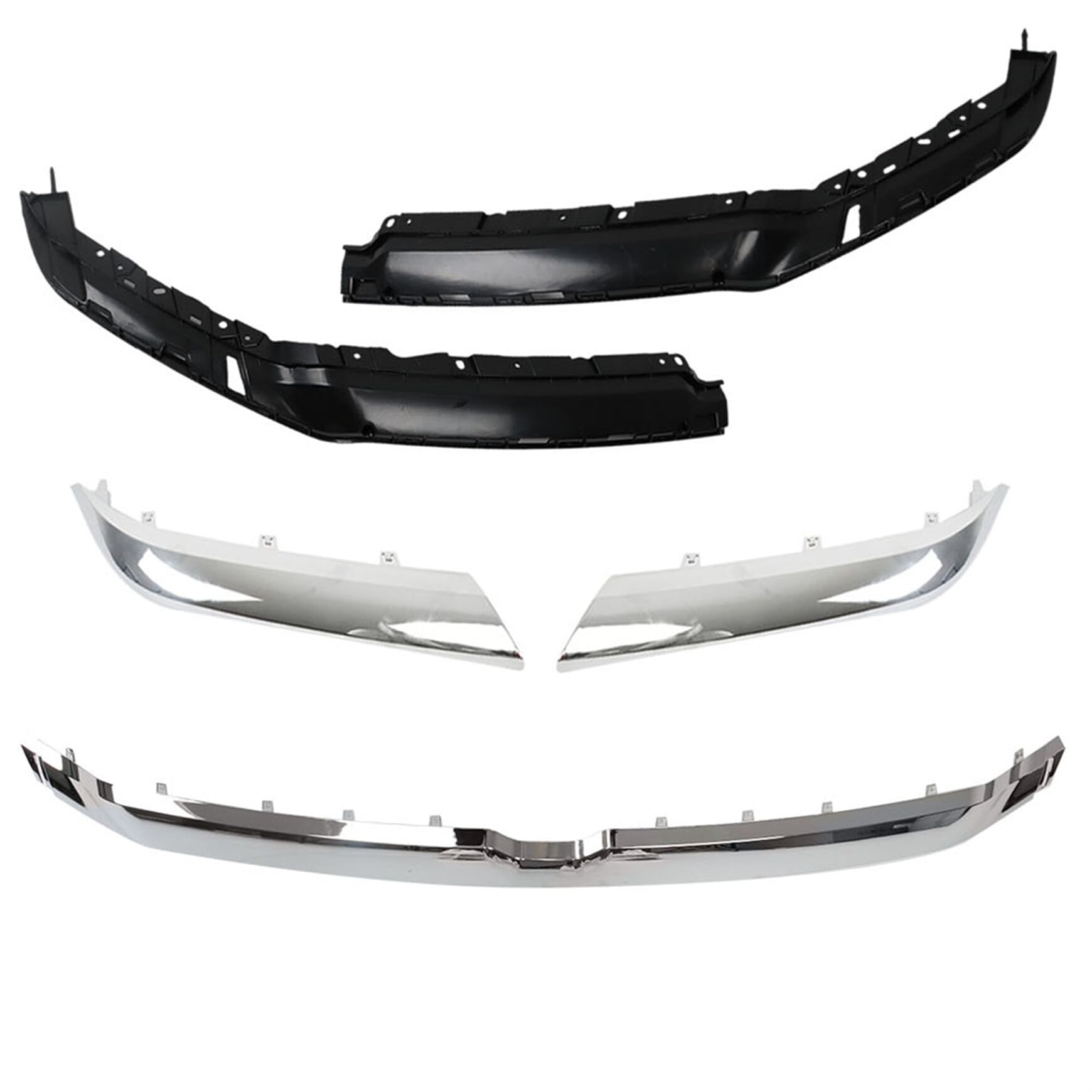 Grille Moulding 2021 2022 GMC Yukon/Yukon XL 1PC Glossy Black Front