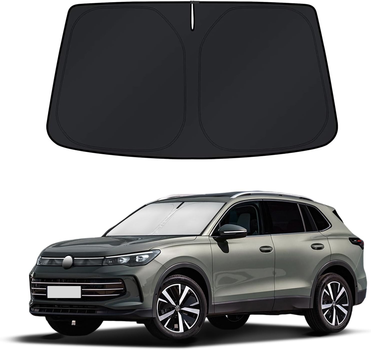 Amazon.com: Car Sun Shade for 2018-2024 Volkswagen Tiguan Accessories ...