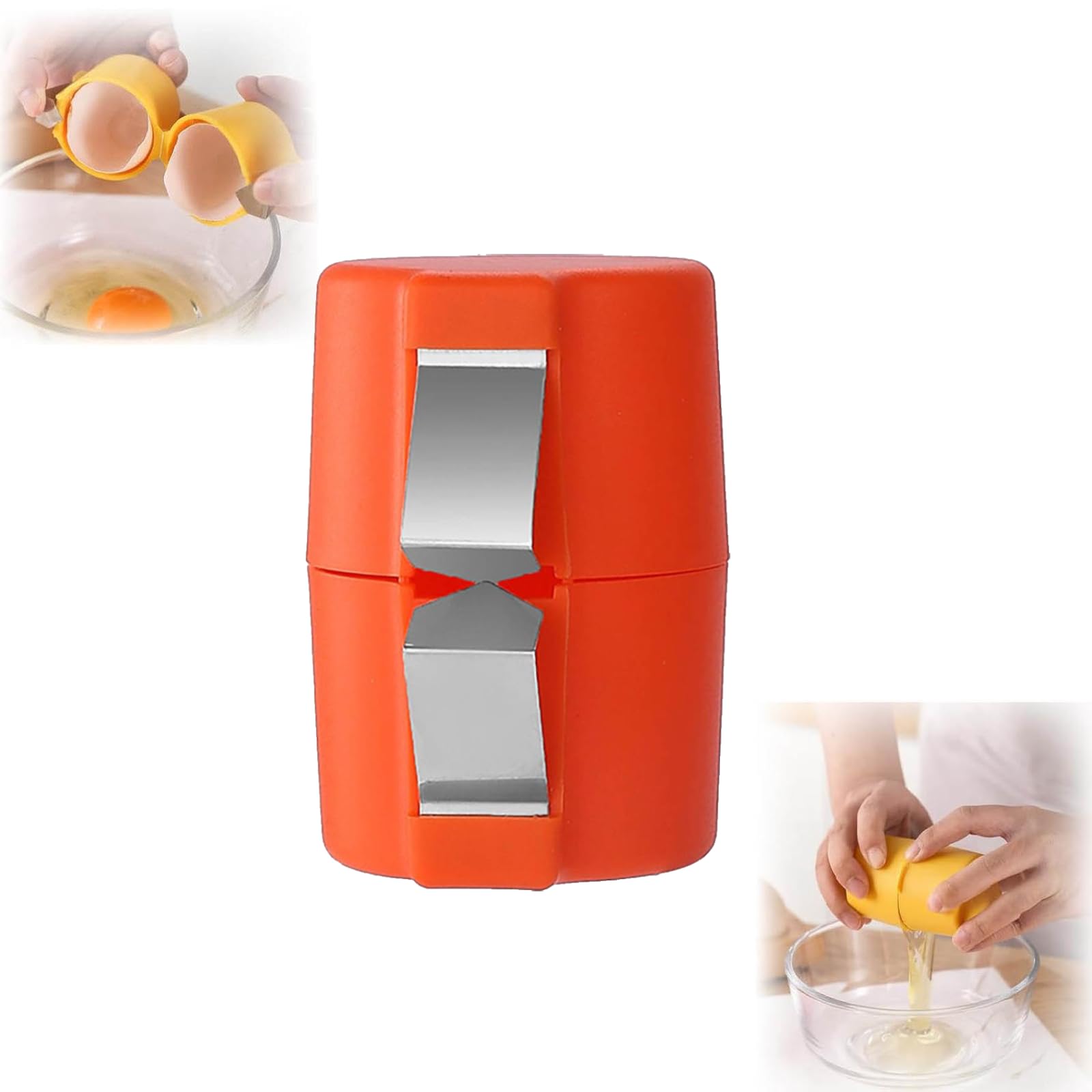 Egg Cracker Tool - No Mess Easy Egg Opener,Egg Shell Opener, Egg ...