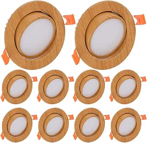 2.5In 3.5In 4In Gimbal Led Recessed Downlight 5Pack,10Pack Adjustable ...