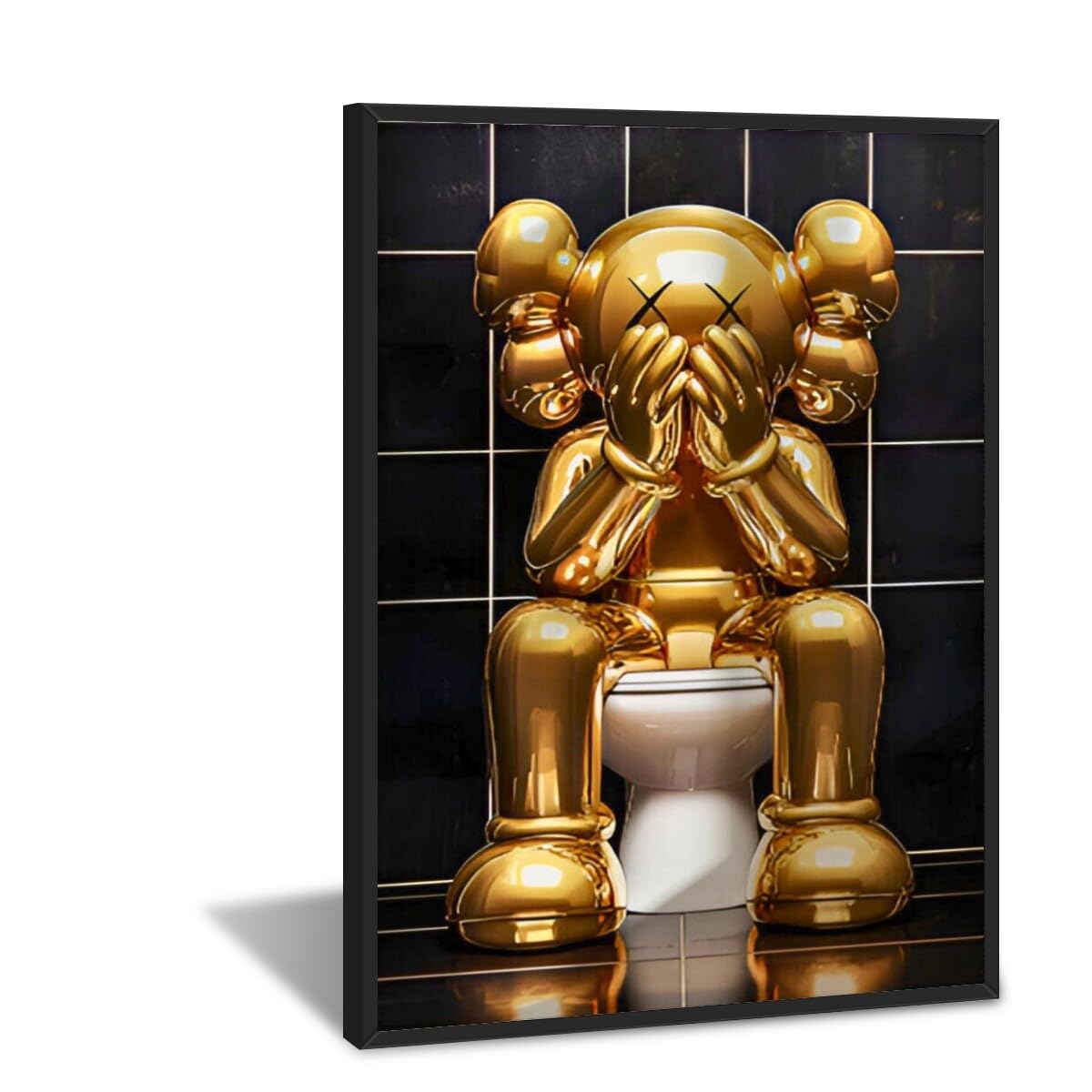 Amazon.com: Kawss Poster Kawaii Kaw Poster Trend Art Canvas Printing ...