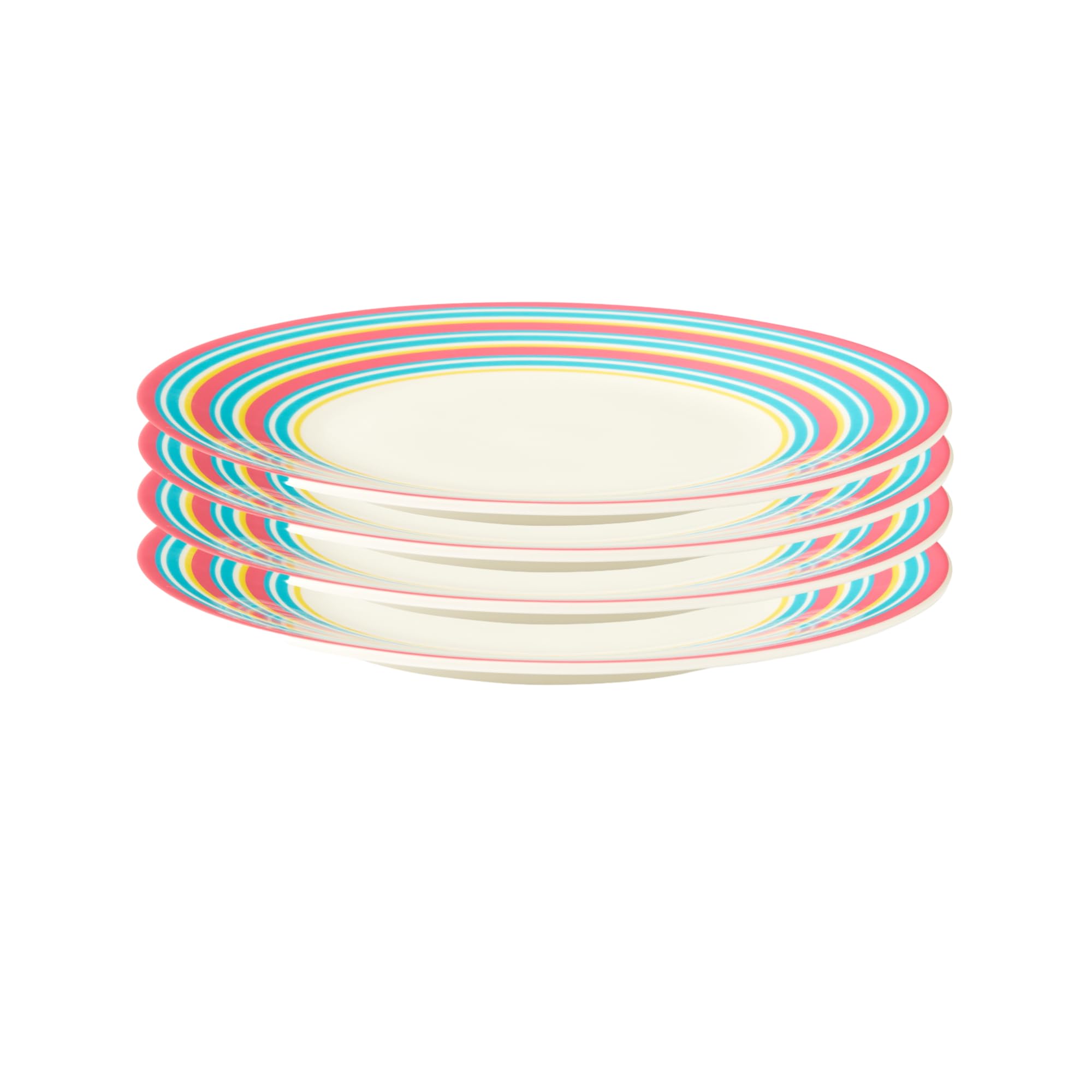 Spode Kit Kemp Salad Plate (Set of 4) | 9.3'' Calypso Stripe Platter ...