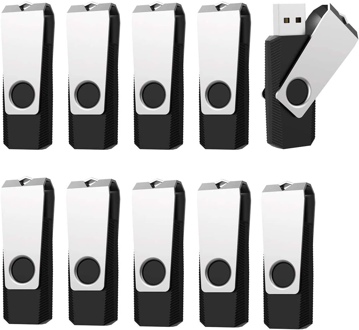 KOOTION Lot Cle USB 16 Go Pas Cher Clé USB 2.0 en Lot de 10 Stockage ...