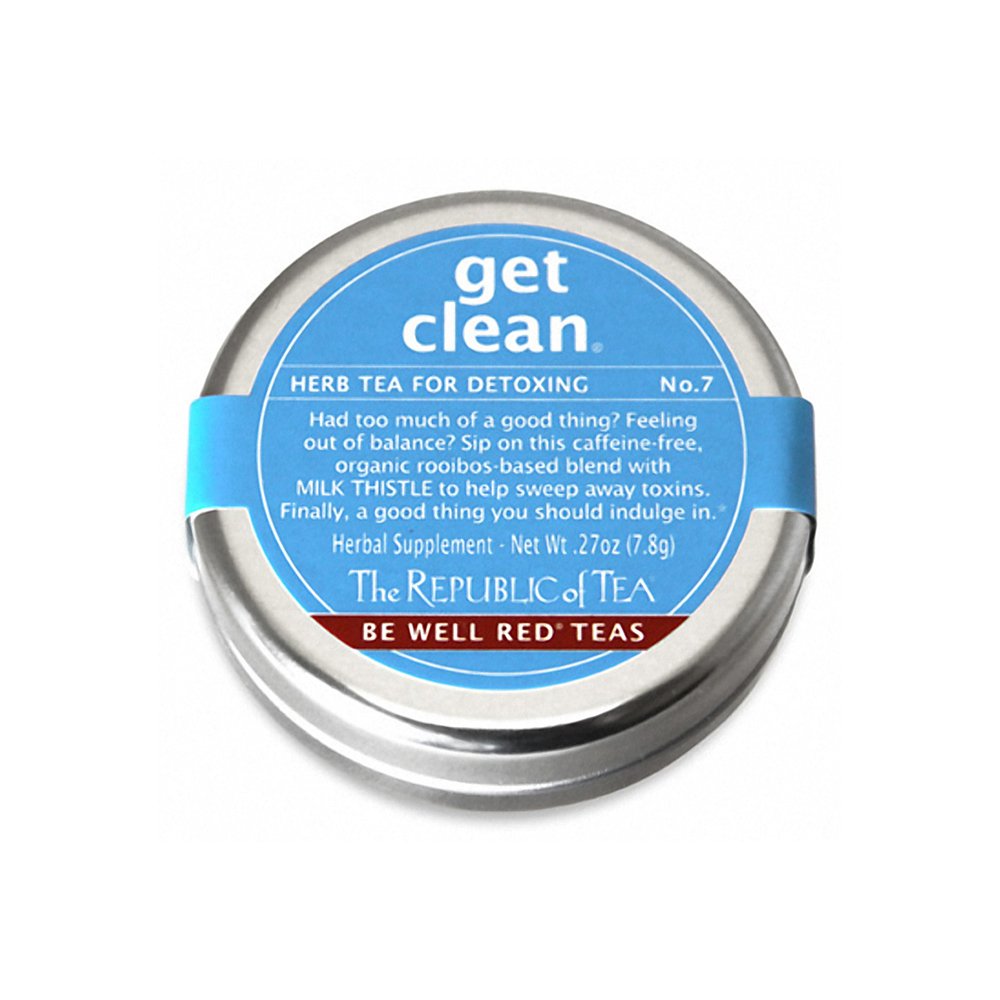 Amazon.com : REPUBLIC OF TEA Get Clean Tea Travel Tin, 6 CT : Grocery ...