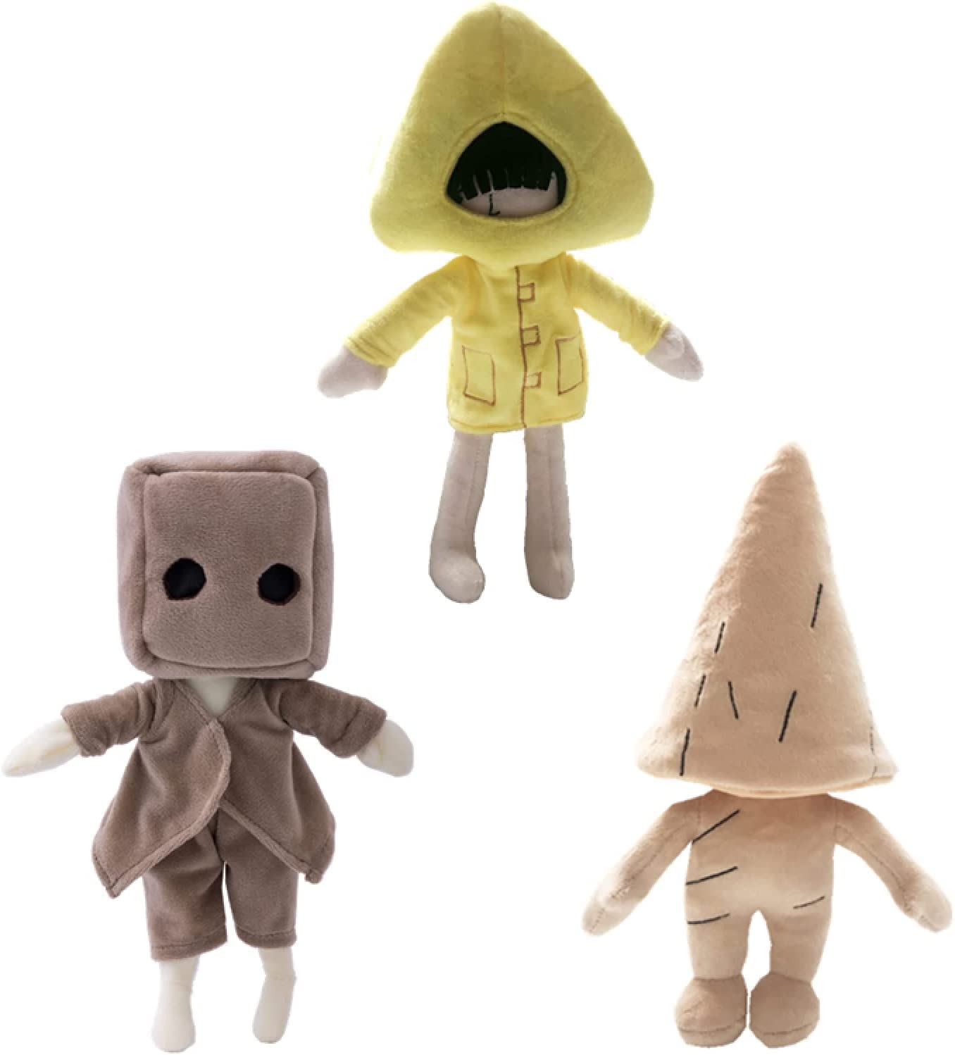 Little Nightmares Plush Toys 30cm, Cute Nightmare Plush Six and Mono ...