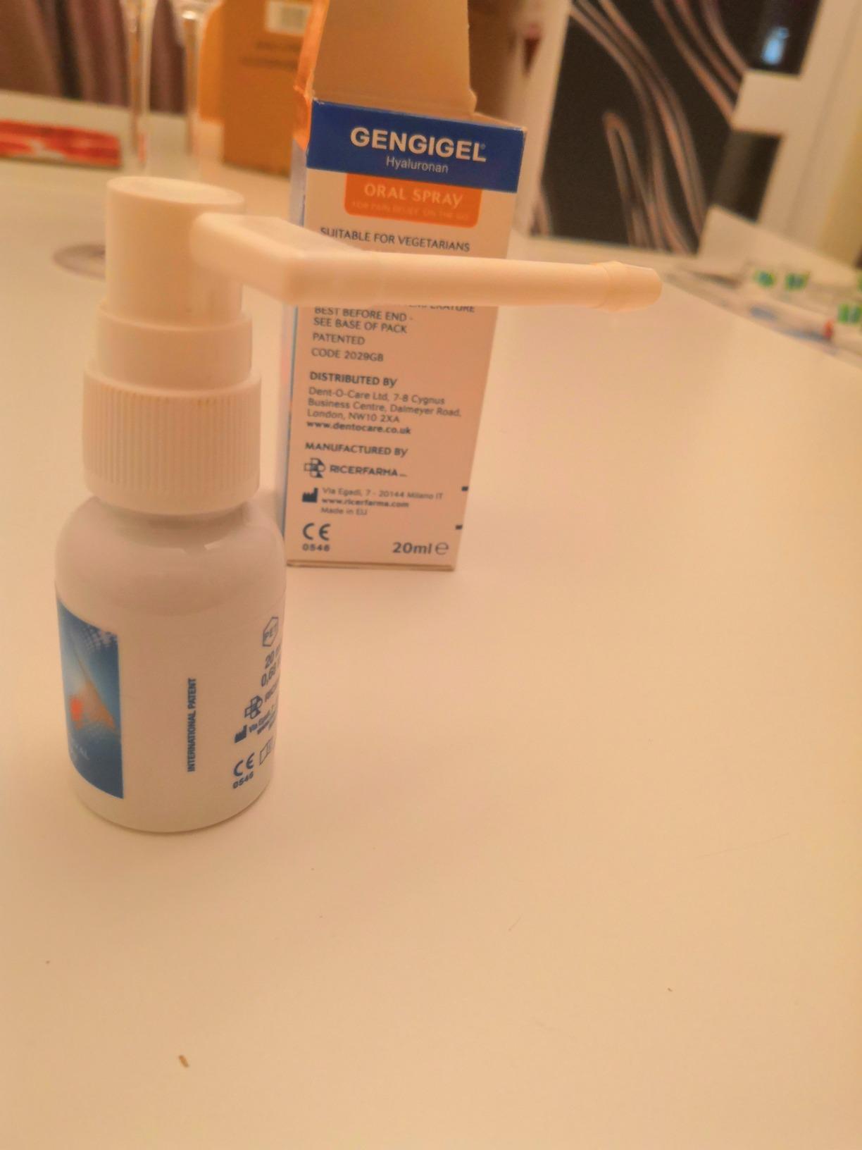 Gengigel Oral Spray, 20 ml, Pack of 1 : Amazon.co.uk: Health & Personal ...