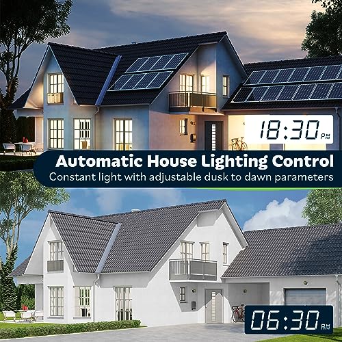 Snapklik.com : Digital Astronomic Timer Switch, 7-Day In Wall ...