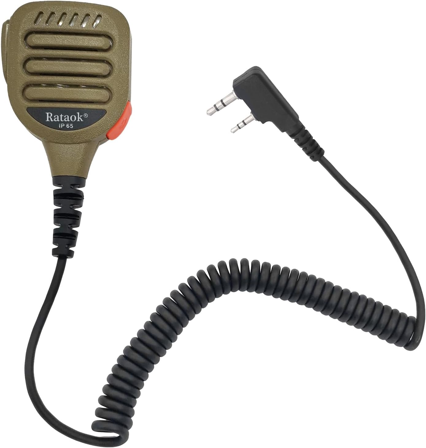 Amazon.com: Rataok uv-5r IP65 Waterproof Shoulder Mic Speaker Hand ...