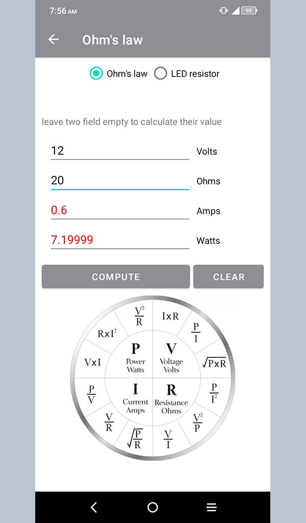 Resistor calculator - App on Amazon Appstore