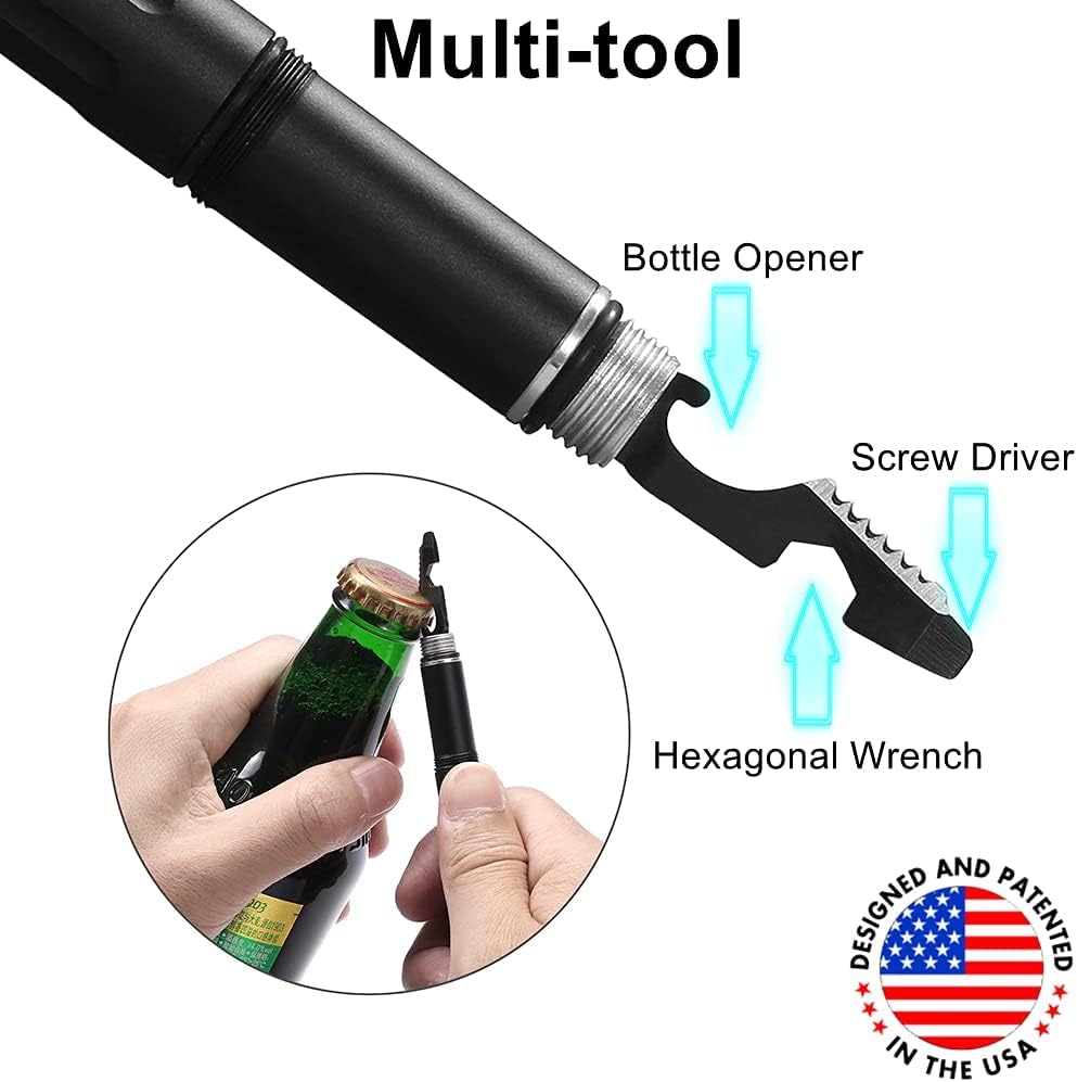 Buy 7-in-1 Tactical Pen: Solves Other Tactical Pens' Weaknesses, Self ...