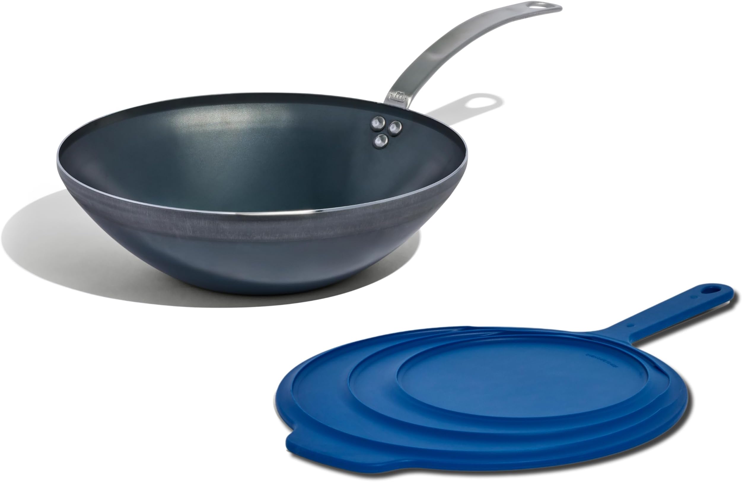 Amazon.com: Made In Cookware - 12" Blue Carbon Steel Wok - (Like Cast ...