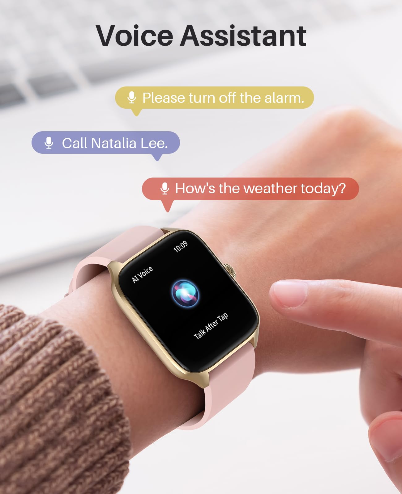 Snapklik.com : SOUYIE Smart Watch For Men Women, Infrared True Blood ...