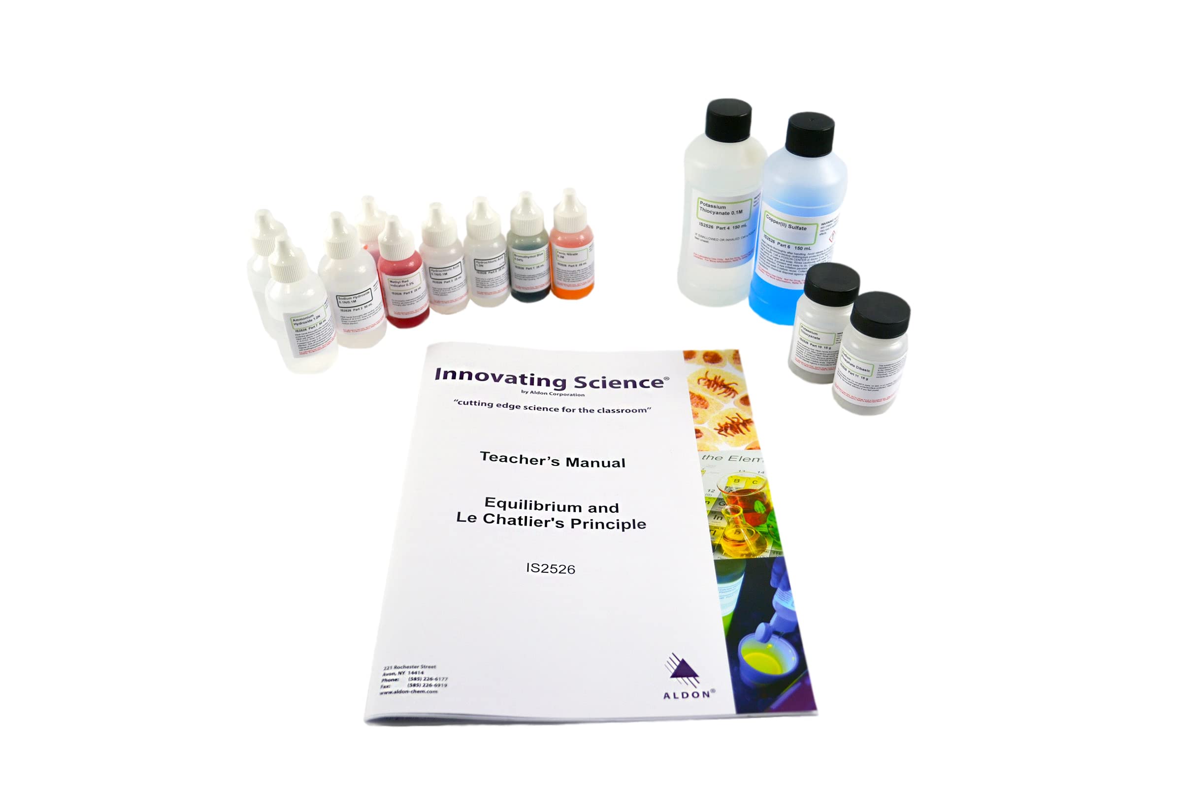 Aldon Innovating Science Science Kit Equilibrium And Le Chateliers ...