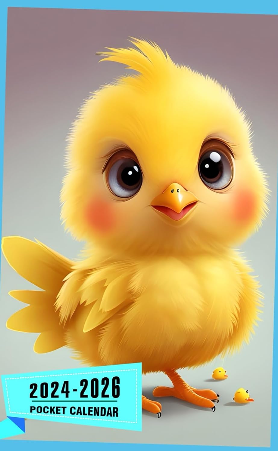 Pocket Calendar 2024 - 2026 With Moon Phase: Three-Year Monthly Planner ...