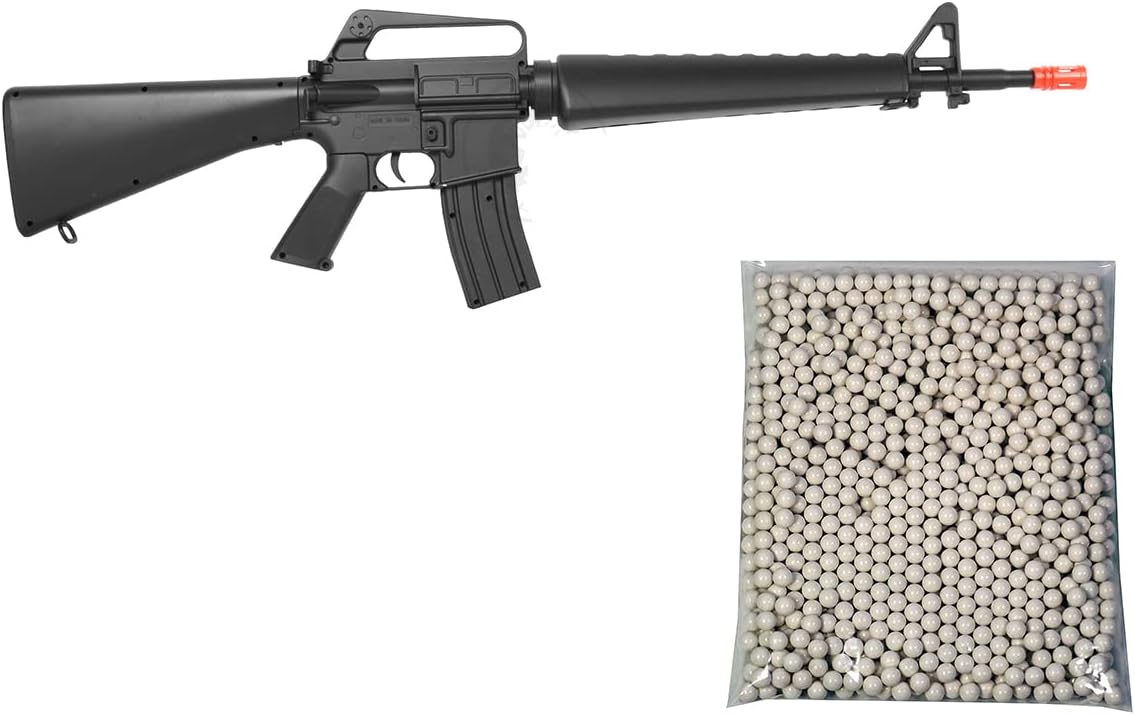 Amazon.com : WF M16 Tactical Carbine Vietnam Style Spring Airsoft Gun ...