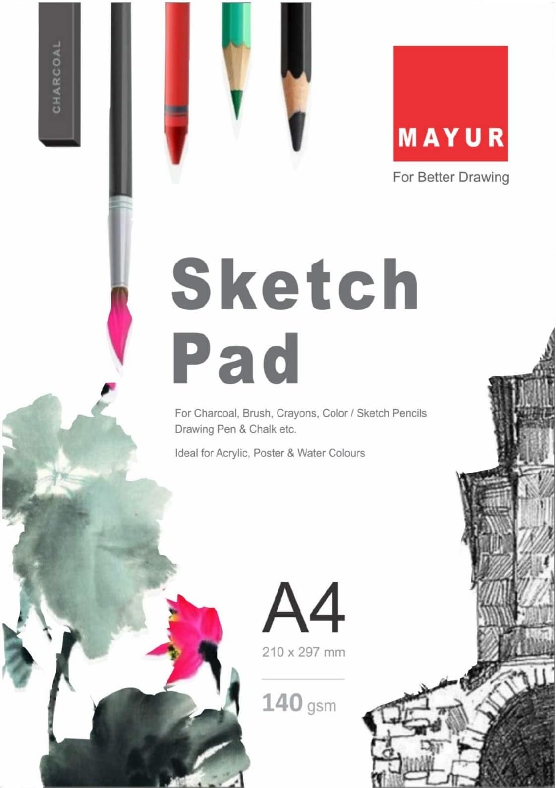 Standard My Sketch Book, Artist Pad : Amazon.in: Home & Kitchen