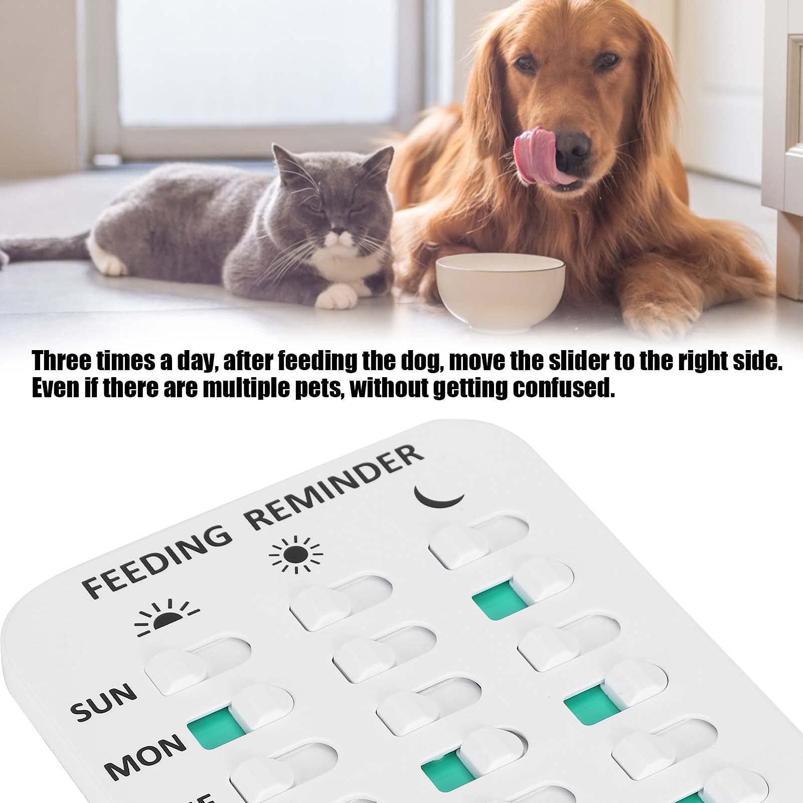 Snapklik.com : Dog Feeding Reminder Sign, Dog Feeding Chart Tracker Dog ...