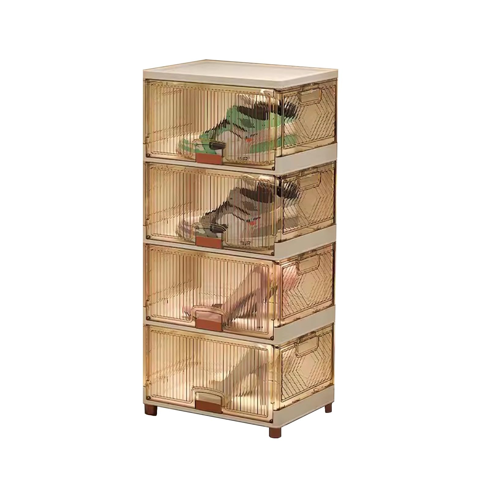 Amazon.com: Shoe Boxes Oversized Shoe Box, Clear Plastic Shoe Storage ...