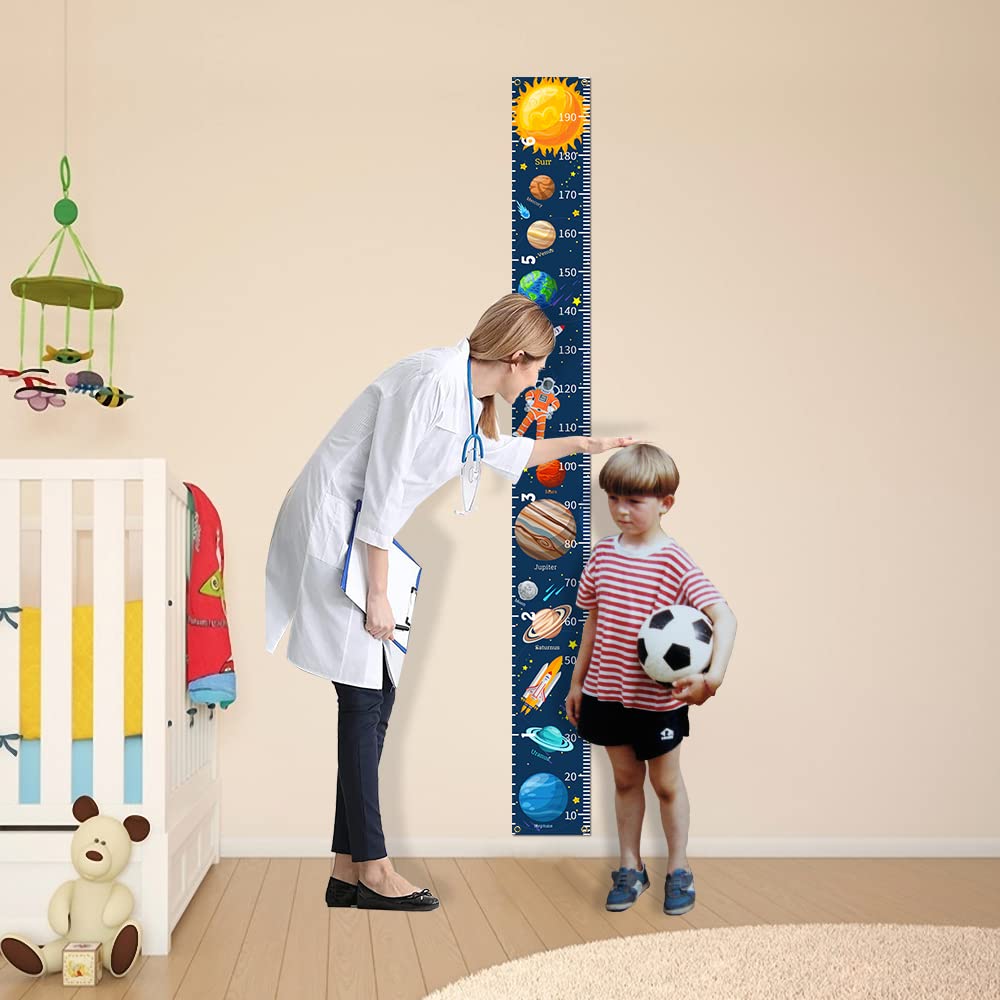 Snapklik.com : Outer Space Growth Chart For Kids, Baby Height Chart ...
