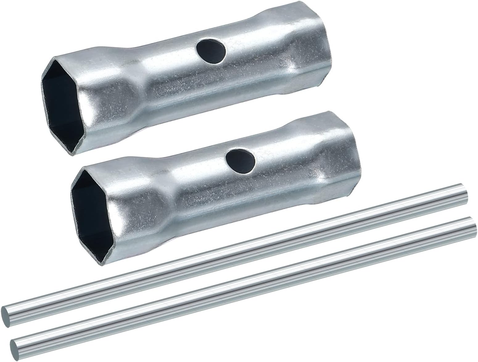 Amazon.com: uxcell 7 Pcs Ignition Spark Plug Spanner Set Dual-Ended ...