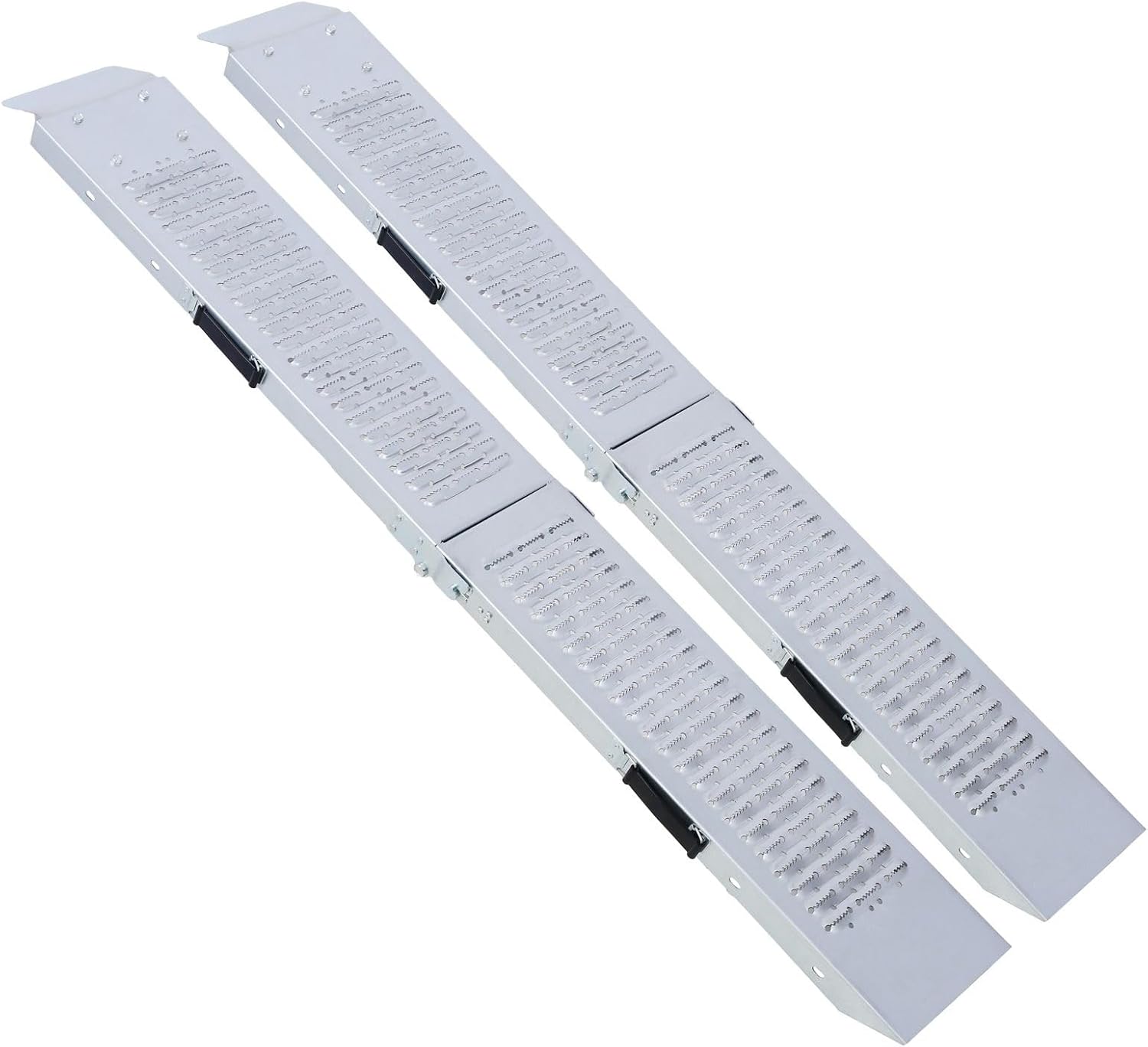 Amazon.com: FRITHJILL Set of 2 Folding Steel Loading Ramps, Durable ...