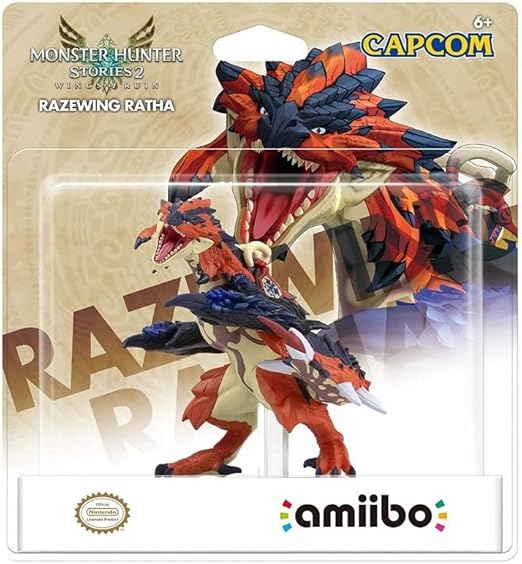 Amiibo Monster Hunter Stories 2 Wings of Ruin Razewing Ratha Rathalos ...
