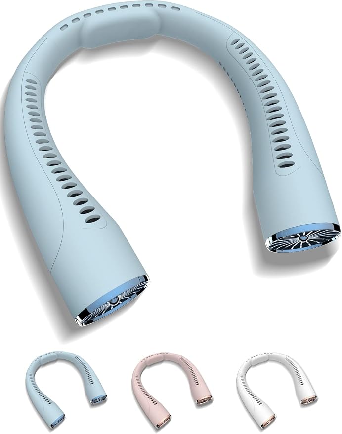 Amazon.com: KENSUKA Neck Fan NF4, Portable Neck Fan Air Conditioner ...