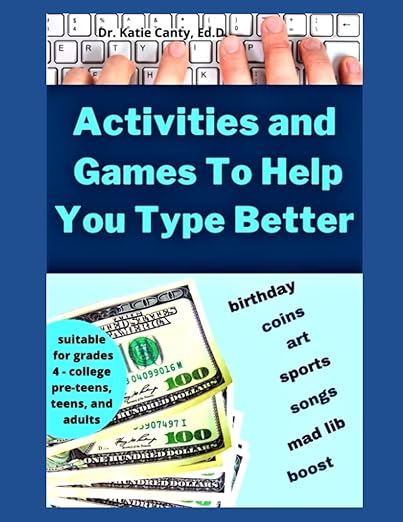 Amazon.com: Activities and Games To Help You Type Better (Books Typing ...