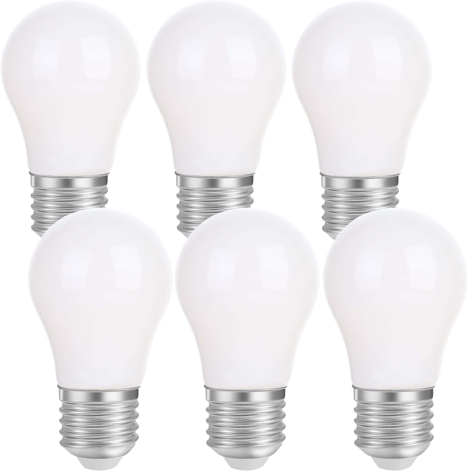 Mvleriud A15 dimmable led Edison Bulb, 8W, Clear Glass, 7pack… - Amazon.com