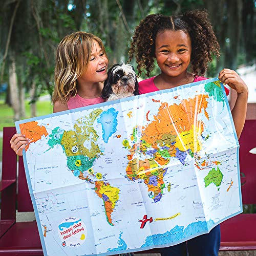 Best Map of The World for Kids - ChildrensToyBox Map of the World