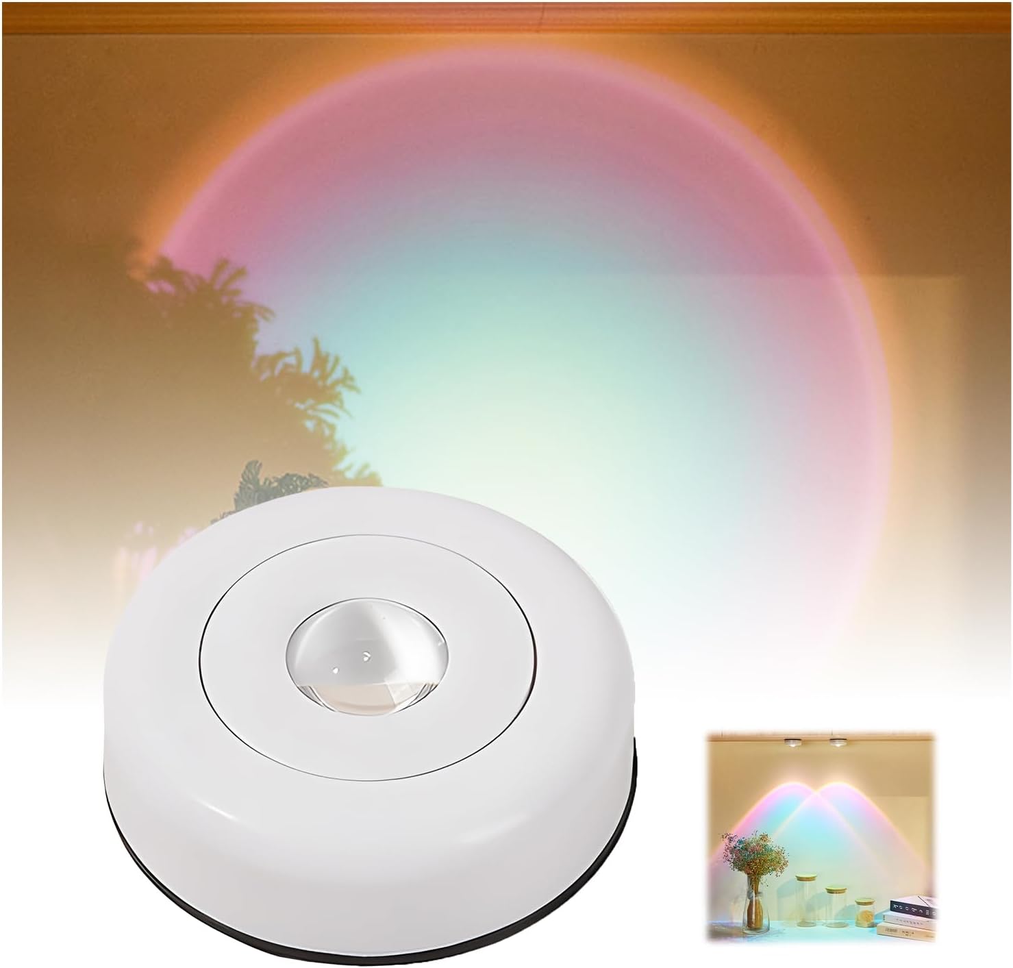 BINGONE Pat Light LED Pro, Waterproof LED Puck Lights - Adhesive ...