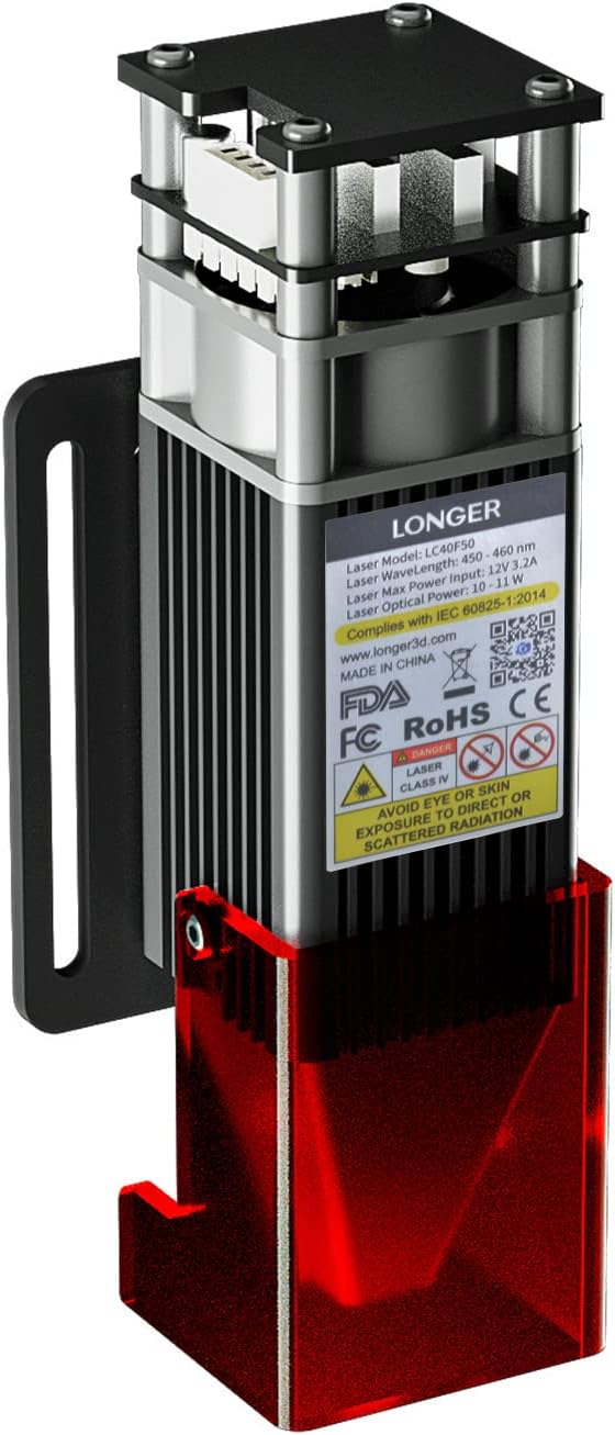 Longer RAY5 10W Laser Engraver Module, Dual Beam Compressed 0.06mm ...