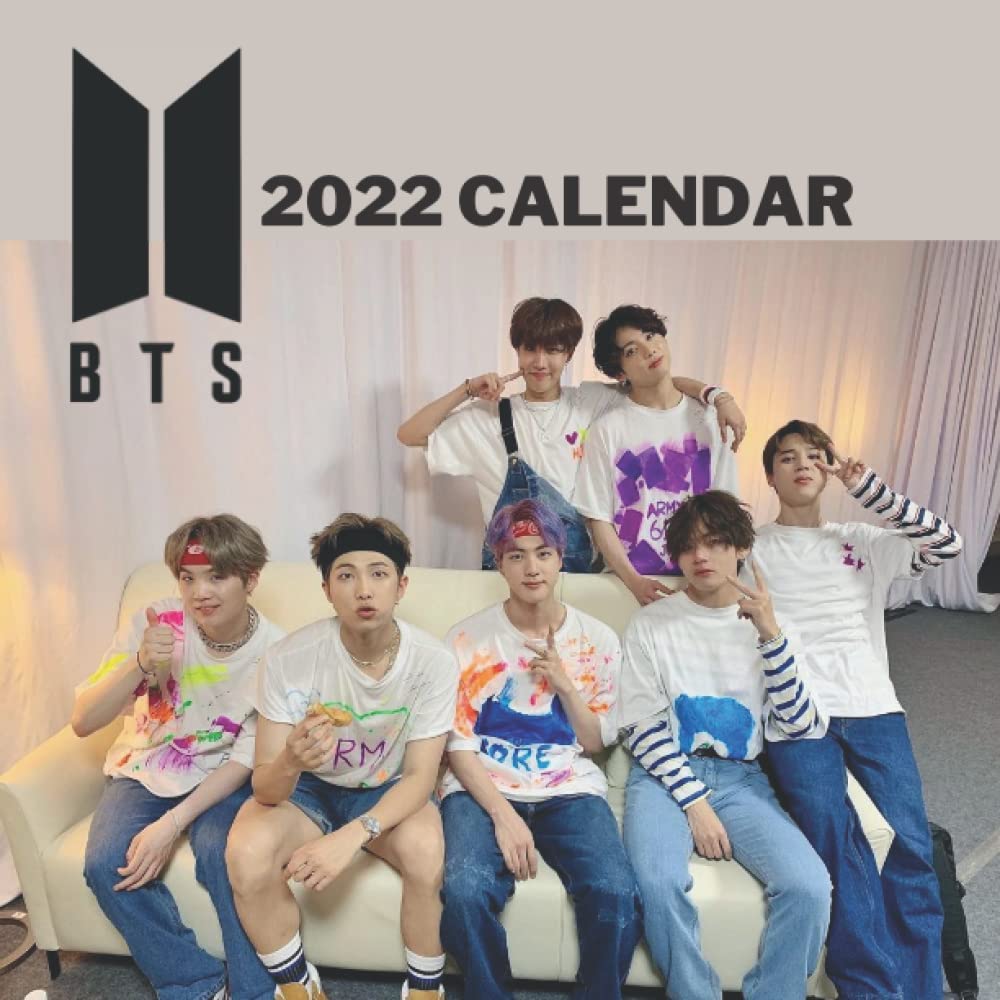 Buy BTS 2022: k-Pop Bangtan Boys Monthly planner 2022, Great gift for ...