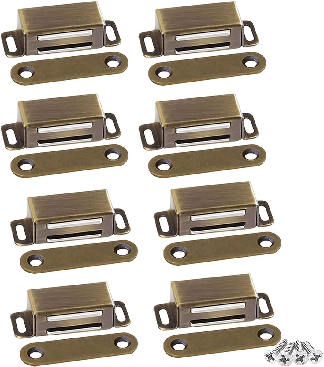 Kitchen Cabinet Magnets Closure CBRIVE 8 Pack Cabinet Magnetic Catch ...