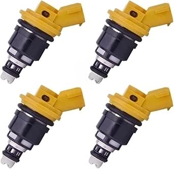 Amazon.co.jp: 4x 燃料インジェクター 550CC サイドフィード JECS/スバル Sti WRX GC8 2.5L 車 ...