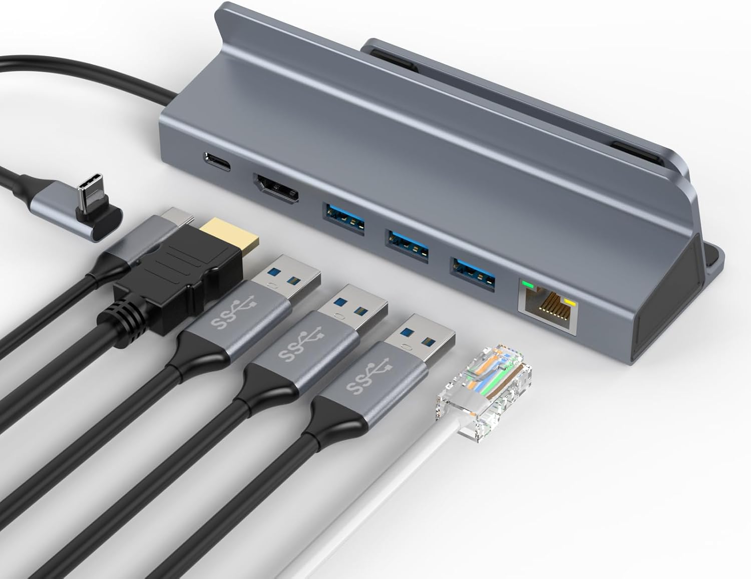 Amazon.com: Tiergrade USB-C Hub, Multiport Hub, 6-in-1 USB-C Hub with ...