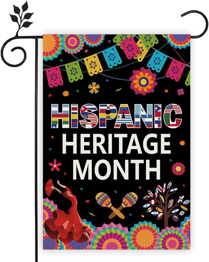 Amazon.com: Hispanic Heritage Month Decorations Latin American Garden ...